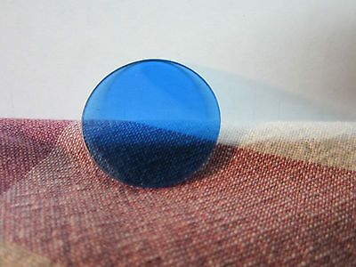 OPTICAL BLUE FILTER MICROSCOPE OPTICS BIN#A4-39 – SILO Surplus