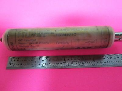 ACCELEROMETER CHARGE AMPLIFIER FYLDE UK 1 mV/pC INLINE piezoelectric ...