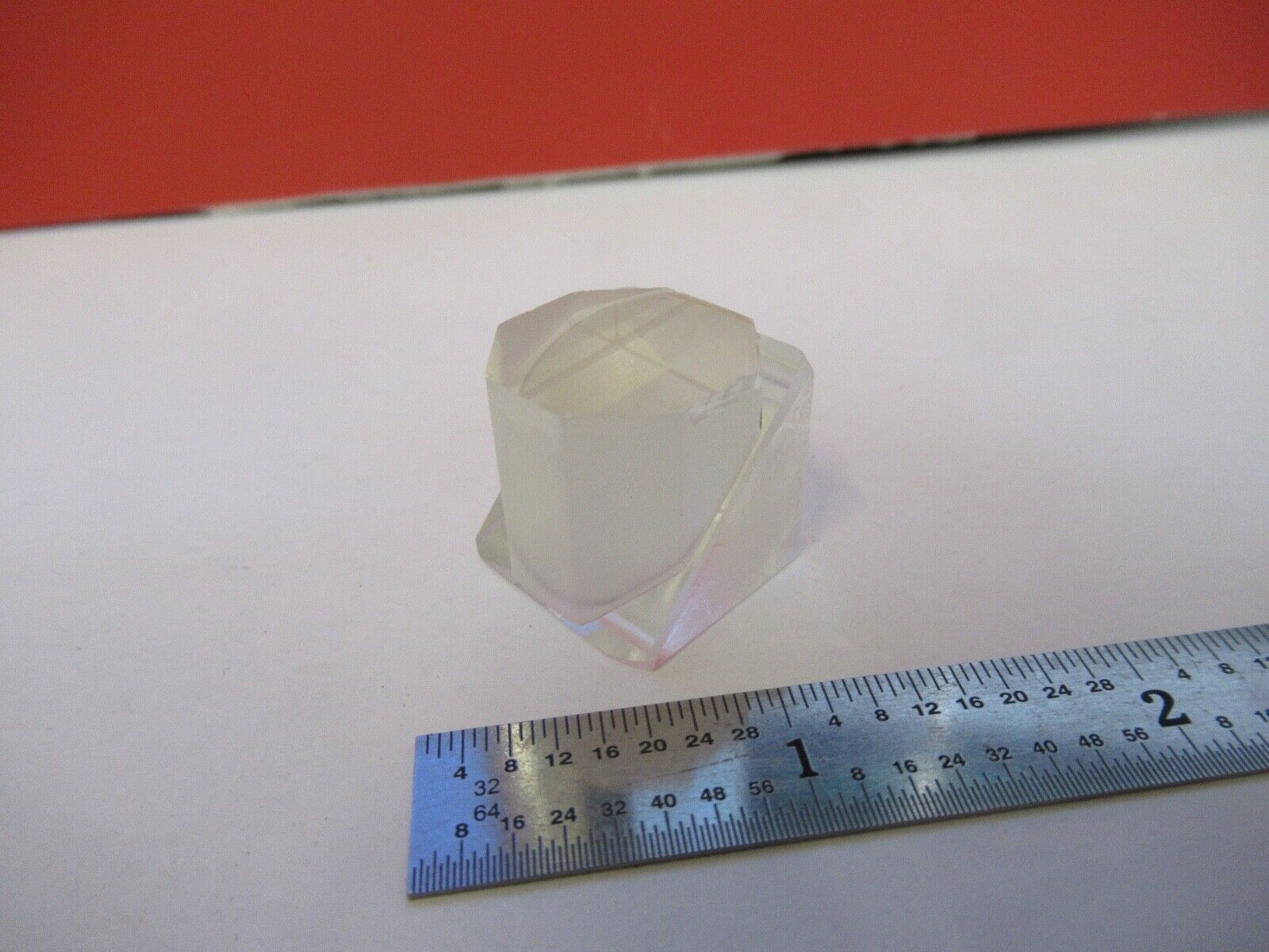 OPTICAL GLASS PRISM ASSEMBLY OPTICS AS PICTURED &3-FT-X50 – SILO Surplus