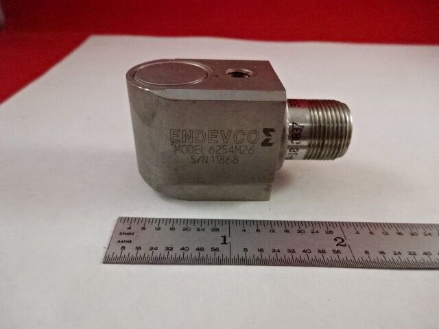MEGGITT ENDEVCO ACCELEROMETER MODEL 6254M26 VIBRATION SENSOR #A2-FT-09 ...