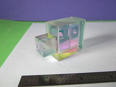 OPTICAL WEIRD PRISM ASSEMBLY VERY RARE WOLLASTON MIL SPEC LASER OPTICS ...