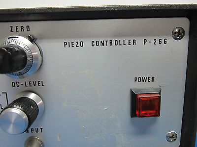 PHYSIK INSTRUMENTE P-266 PZT NANO MICRO POSITIONING HIGH VOLTAGE AMPLI ...