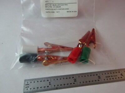 KEYTHLEY 2182-324A MUELLER KT-X90266 ELECTRIC ALLIGATOR CLIPS AS IS #8 ...