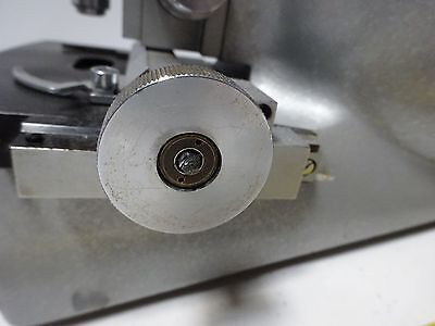 REICHERT AUSTRIA VISOPAN [broken micrometer] OPTICAL MICROSCOPE OPTICS ...