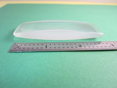 OPTICAL RECTANGULAR BI CONVEX LENS LASER OPTICS BIN#14 – SILO Surplus