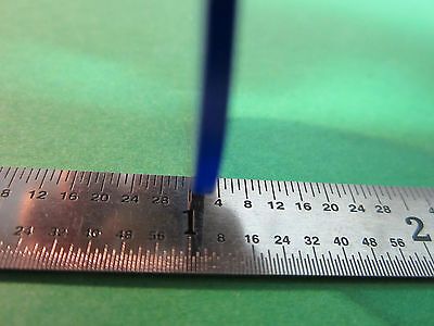 OPTICAL BLUE FILTER MICROSCOPE OPTICS BIN#A4-39 – SILO Surplus