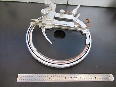RARE LEITZ WETZLAR HEATED COOLED STAGE MICROSCOPE PART AS PICTURED &5M ...