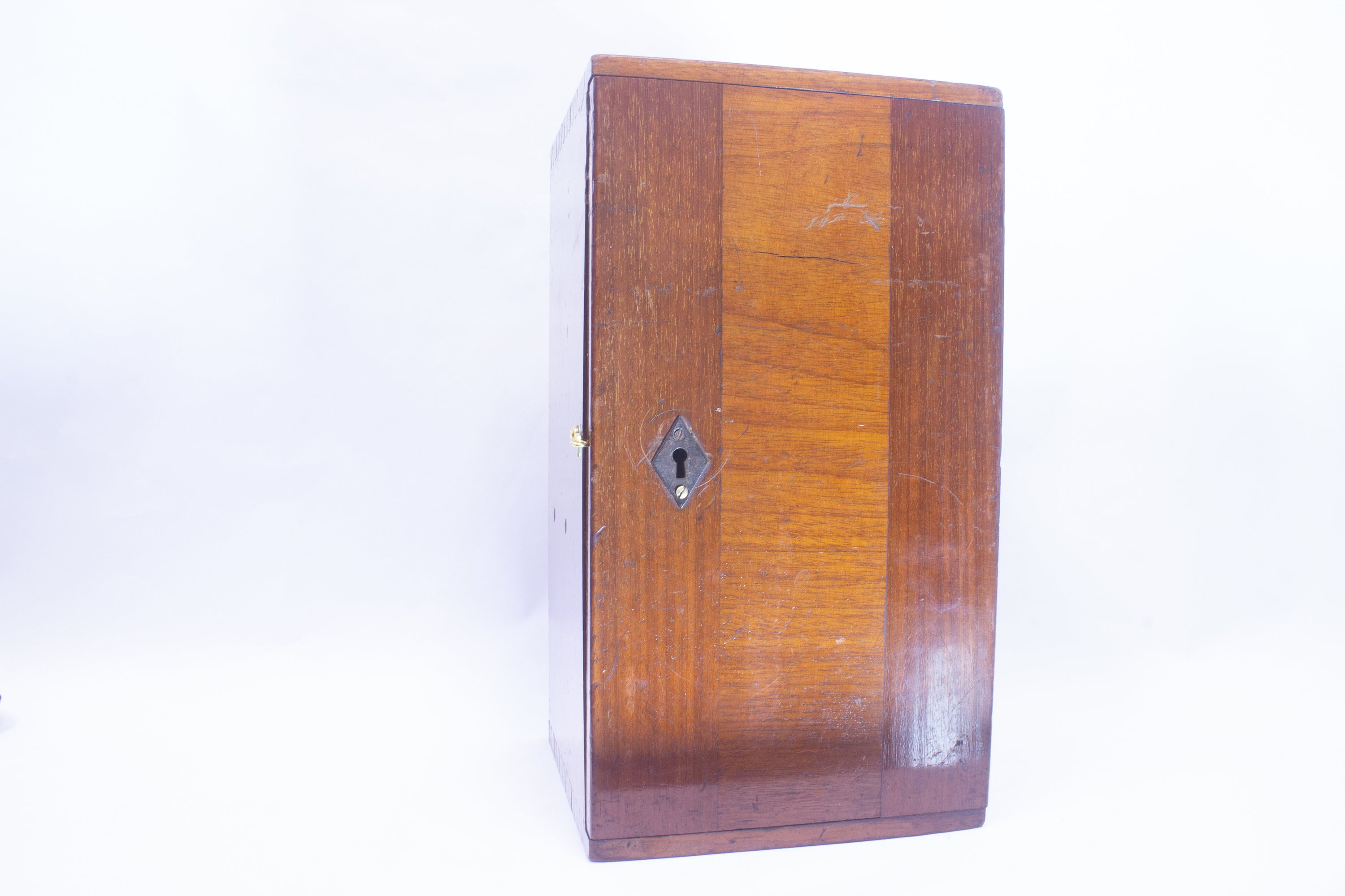 W. Watson & Sons Antique Wood Microscope Case – SILO Surplus